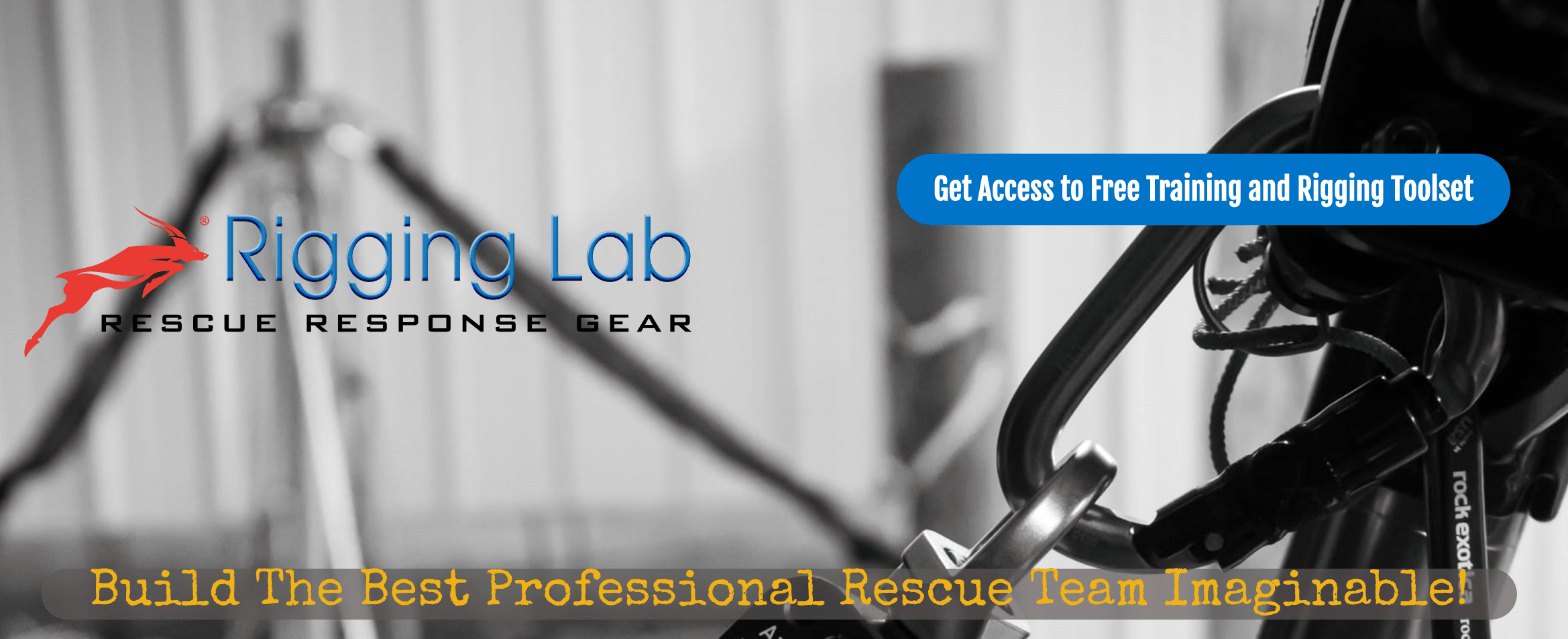 Rigging Lab @ Rescue Response Gear TTRS and AHD Toolset